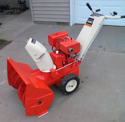 Restored Gilson Snowblowers