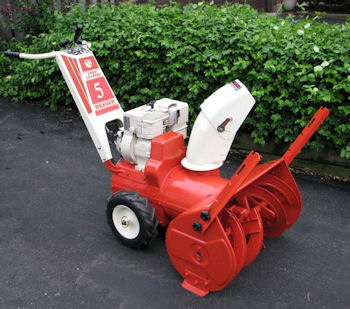 Restored Gilson Snowblowers