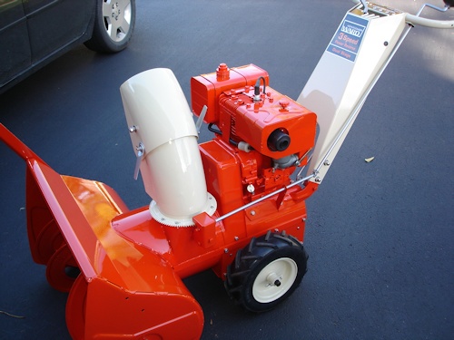 Restored Gilson Snowblowers